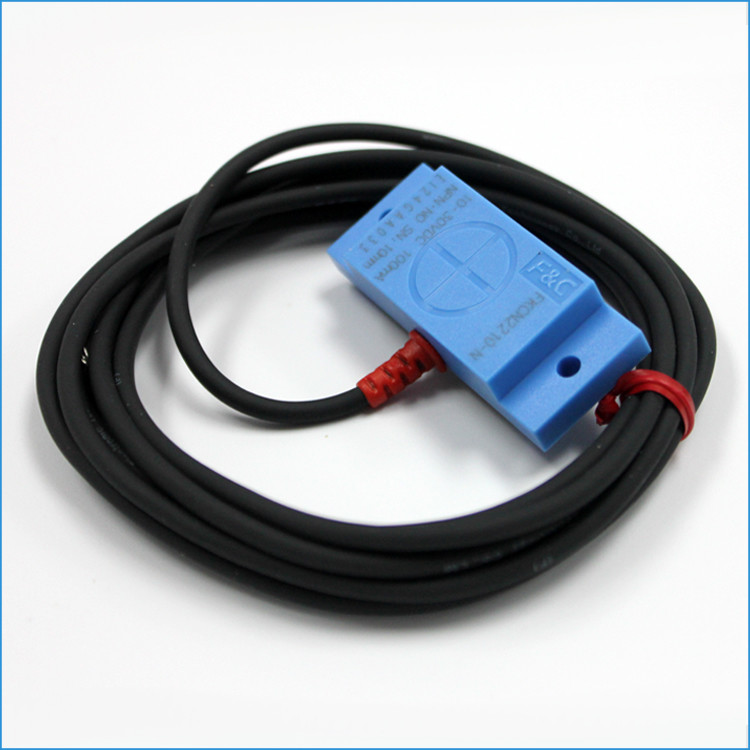 10mm Sensing Flat Capacitive Sensor Beralih DC 12V Non-metal Detector ...